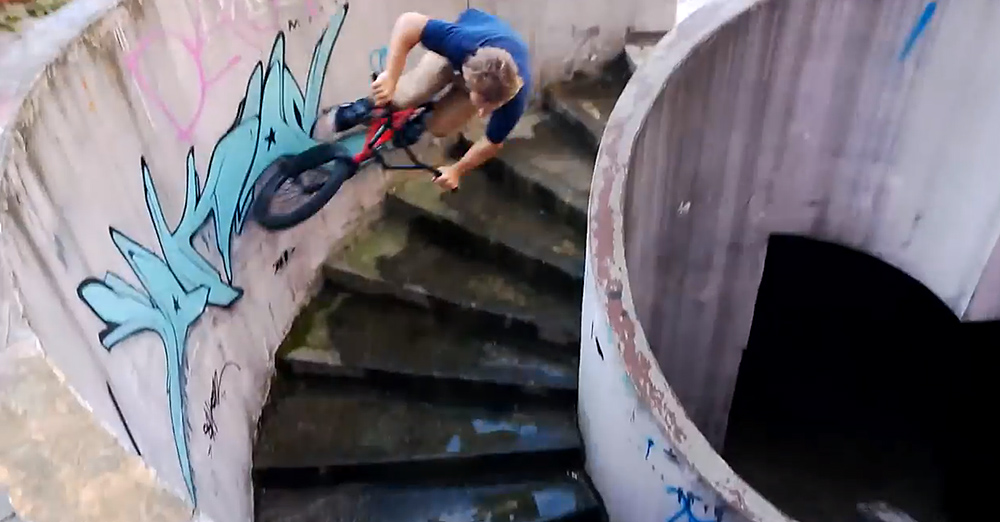 Amazing urban wallride (VIDEO) - MBR