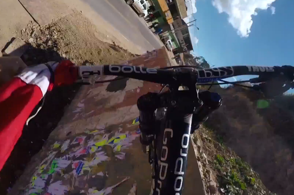 Dodging cows, cars and civilians in Peru - MBR