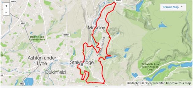 27km waymarked MTB route proposed for East Manchester - MBR