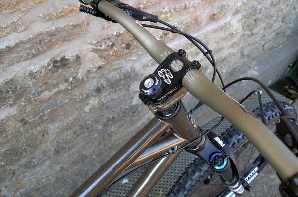 BTR Fabrications' 100th frame - it's got 26in wheels - MBR