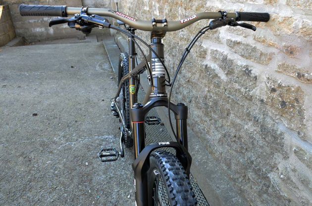 BTR Fabrications' 100th frame - it's got 26in wheels - MBR