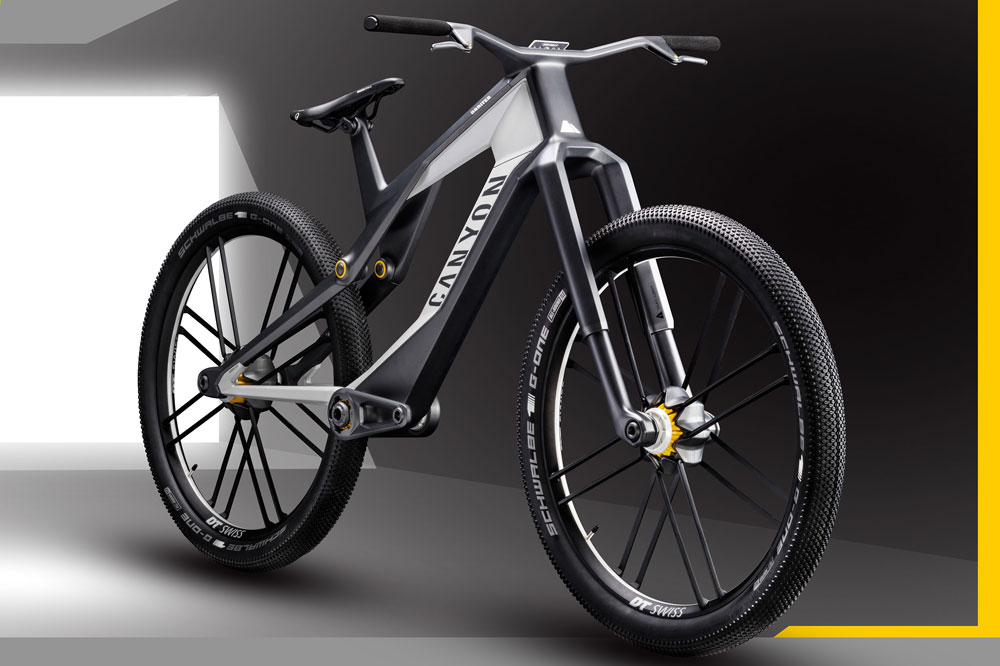 Canyon Orbiter electric downhill concept bike - MBR