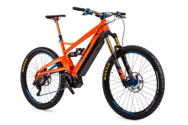 Orange Alpine 6 E Factory first ride - MBR