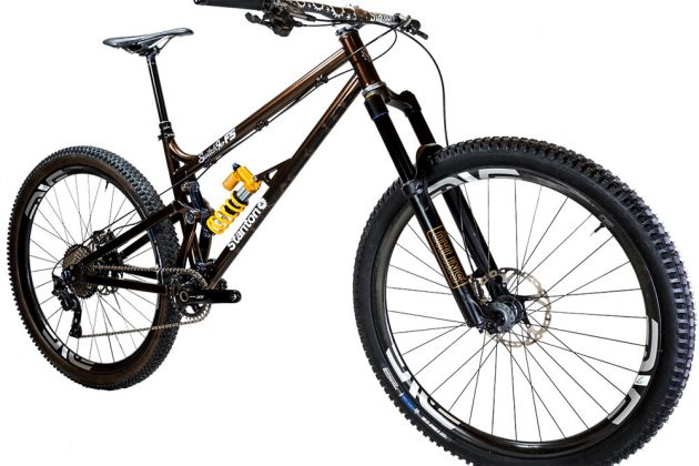Made-in-UK Stanton Switch9er FS slack, long 'n' steel full suspension ...