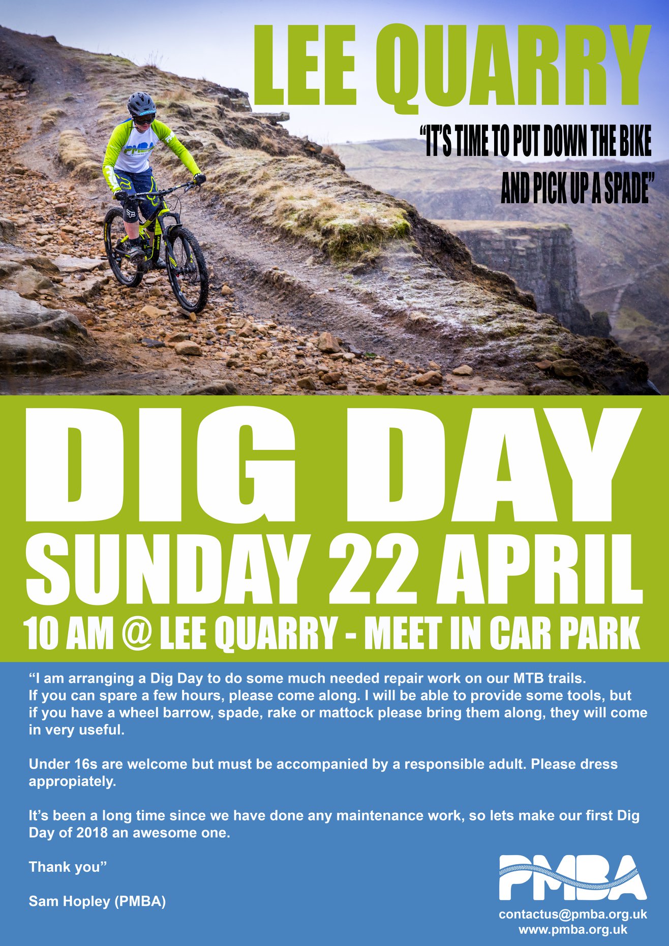 Revitalised Lee Quarry announces first dig day since 2015 - MBR