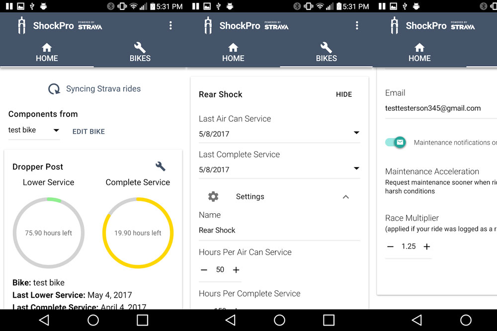 ShockPro app tells you when to service your suspension - MBR