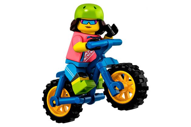 New LEGO Minifigure series features a mountain biker - MBR