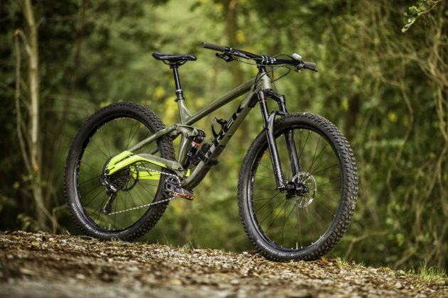 Trek Full Stache 8 first ride - MBR