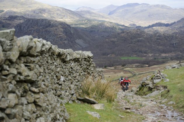 Walna Scar Road, Lake District route - MBR