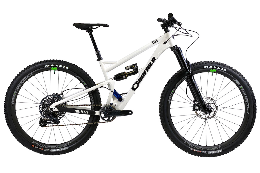 Tilt and Lithium are new long-travel 29ers from Canfield bikes