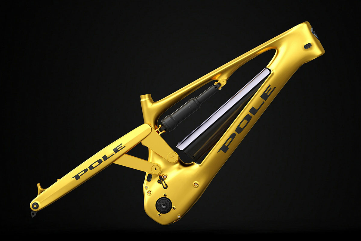 Voima is a 190mm e-enduro bike from Finland’s Pole