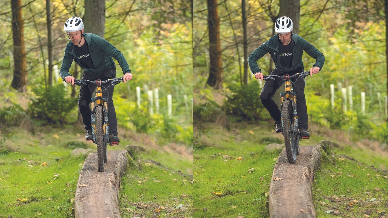 How to ride down steep descents on a mountain bike - MBR