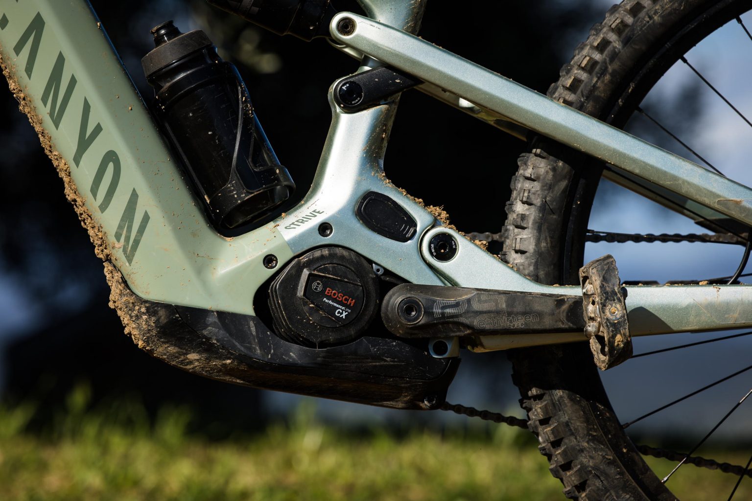The Canyon Strive:ON CFR is a big-hit e-bike with the precision of a ...