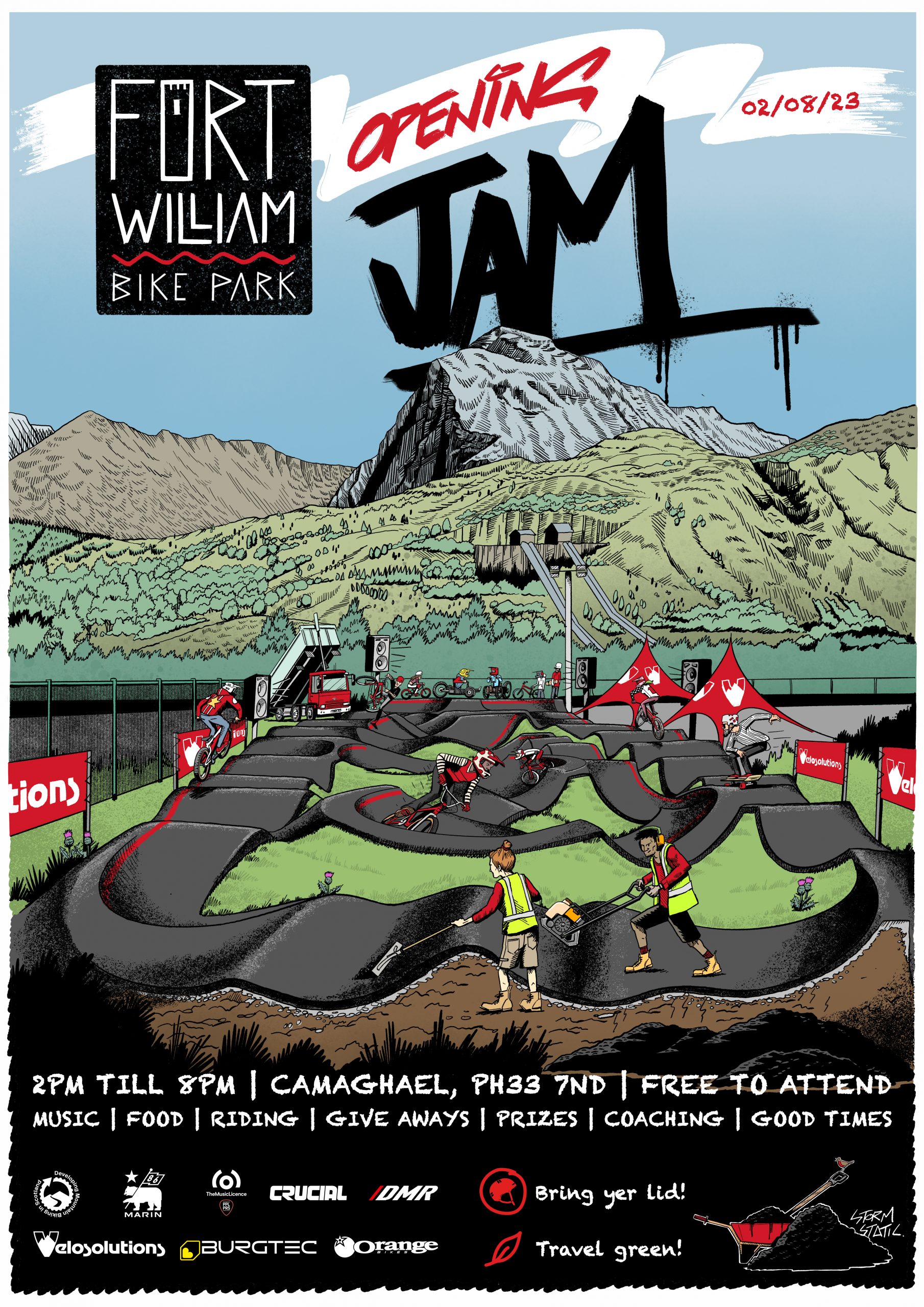 Fort William Bike Park Opening Jam on August 2nd - MBR