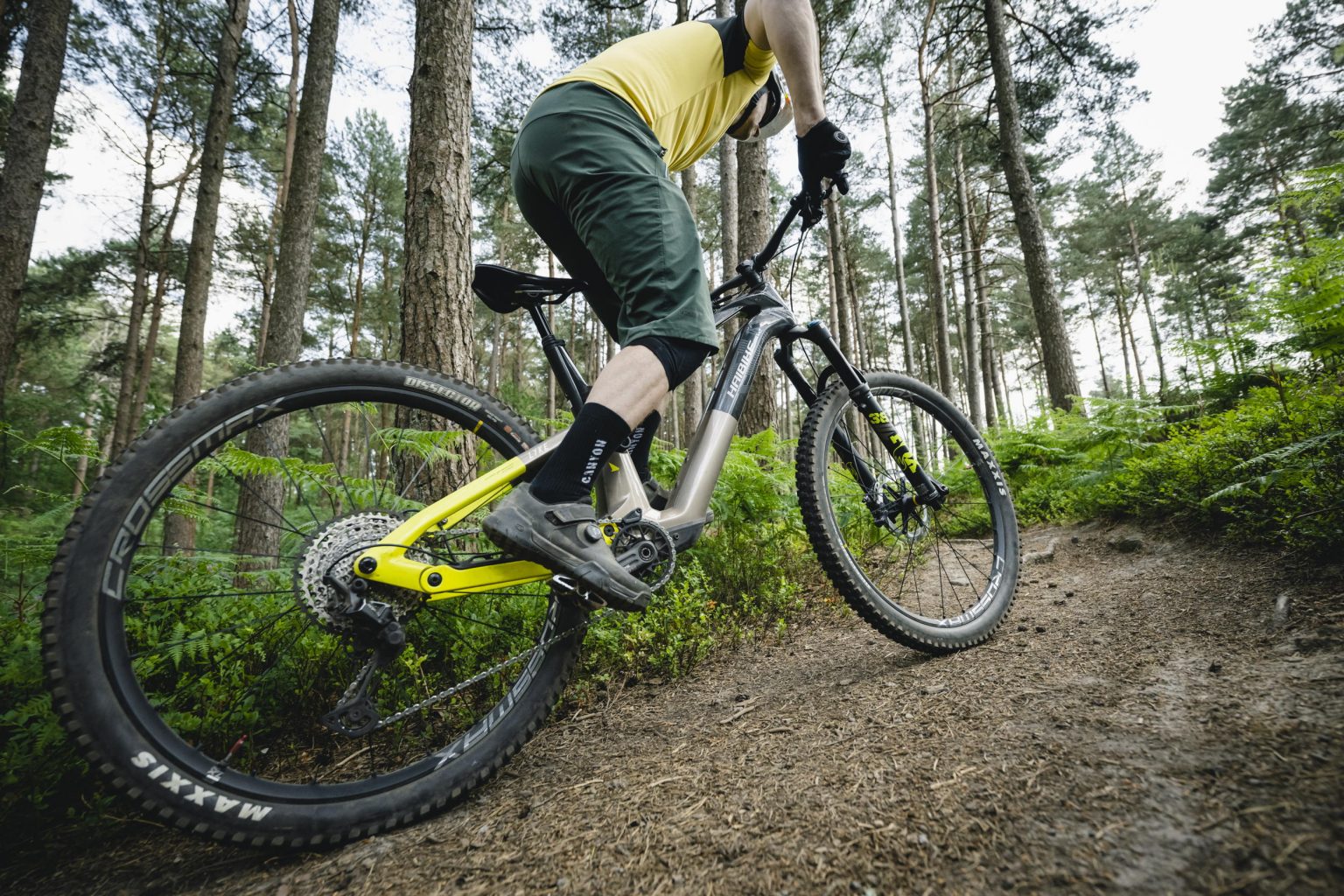 Haibike Lyke CF 11 electric bike first ride review - MBR