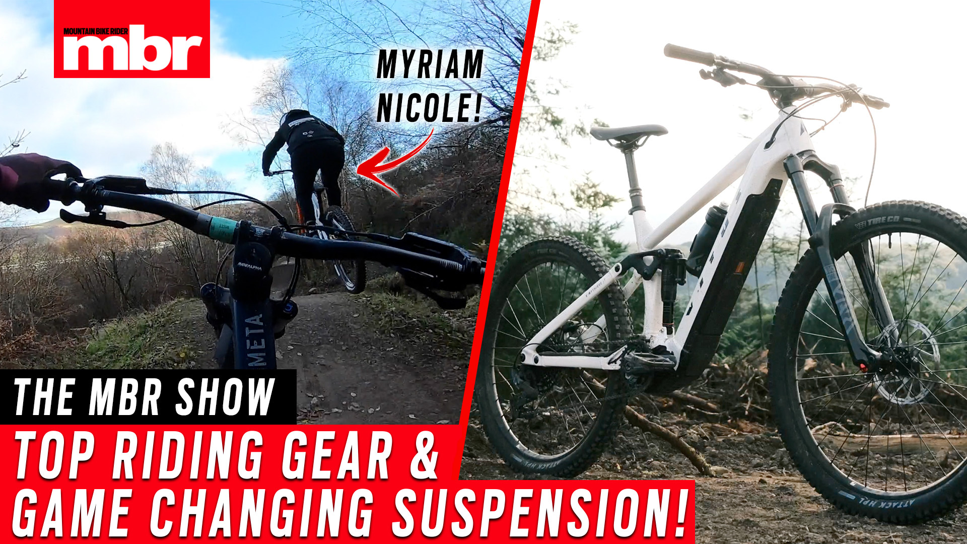 Watch the mbr show episode 2: Best products of 2023, Whyte E-Lyte, rail ...