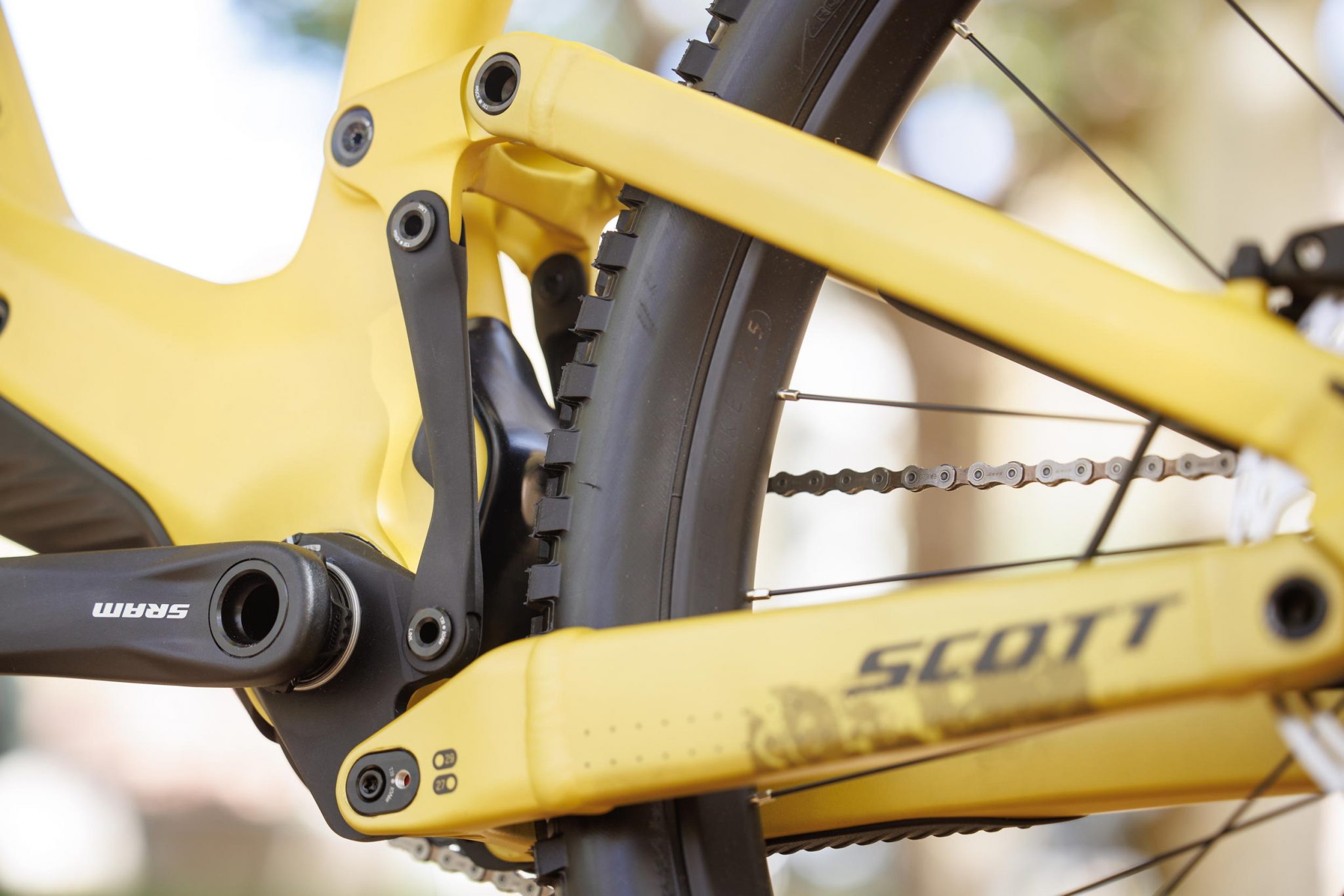 The Scott Ransom 900 RC hides its shock inside the frame, but boasts a ...