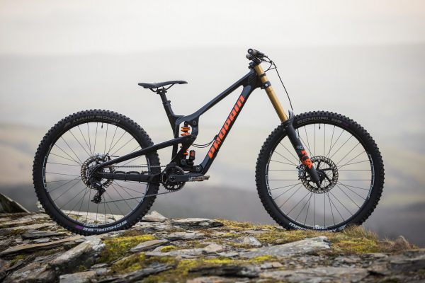 Propain’s Rage 3 CF DH race bike has 215mm of travel and can be built ...