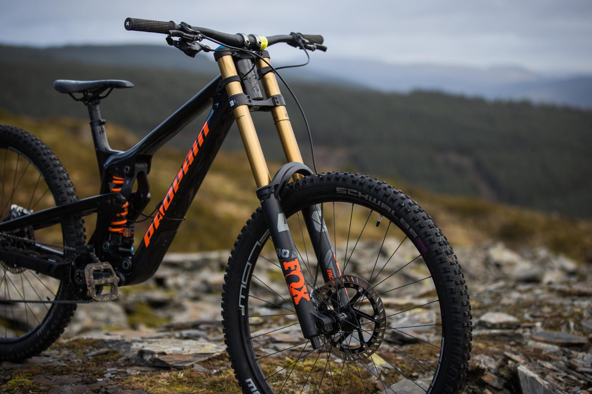 Propain’s Rage 3 CF DH race bike has 215mm of travel and can be built ...