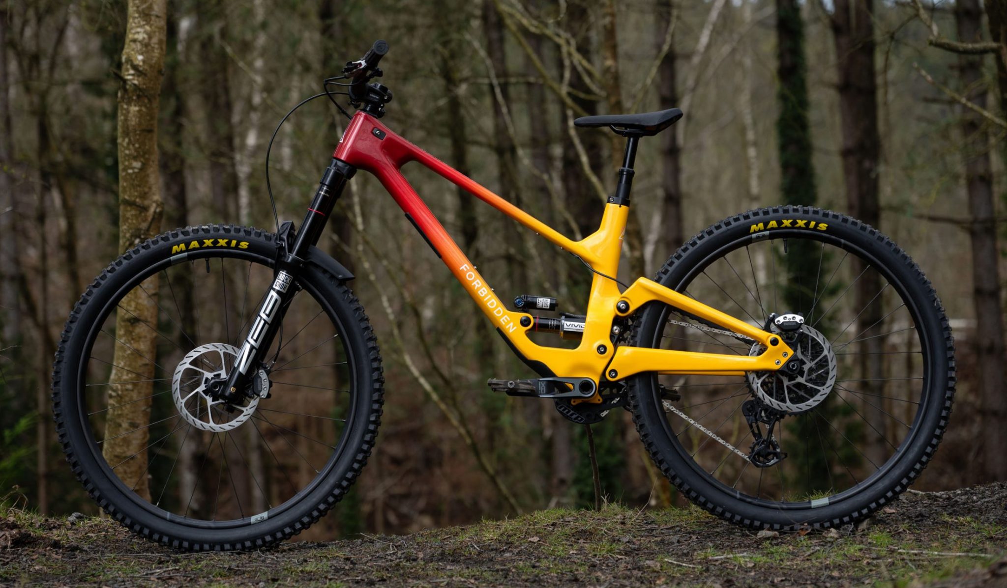 Forbidden's Dreadnought V2 has even longer chainstays than the original high-pivot enduro sled ...