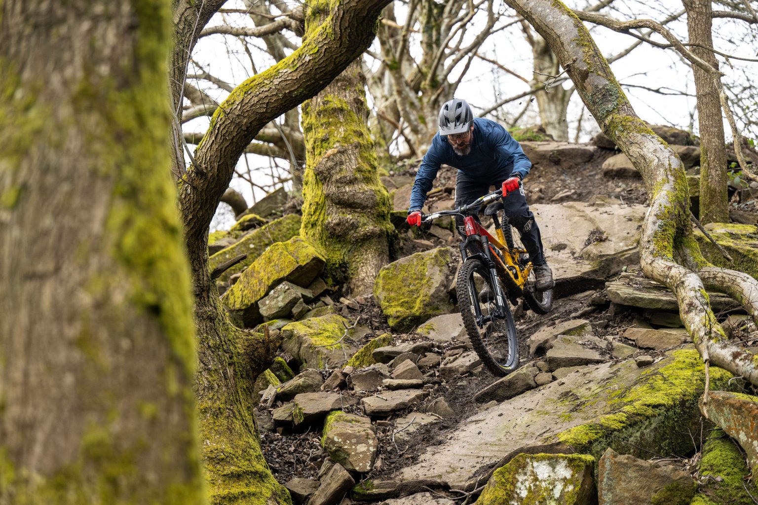 Forbidden's Dreadnought V2 has even longer chainstays than the original high-pivot enduro sled ...