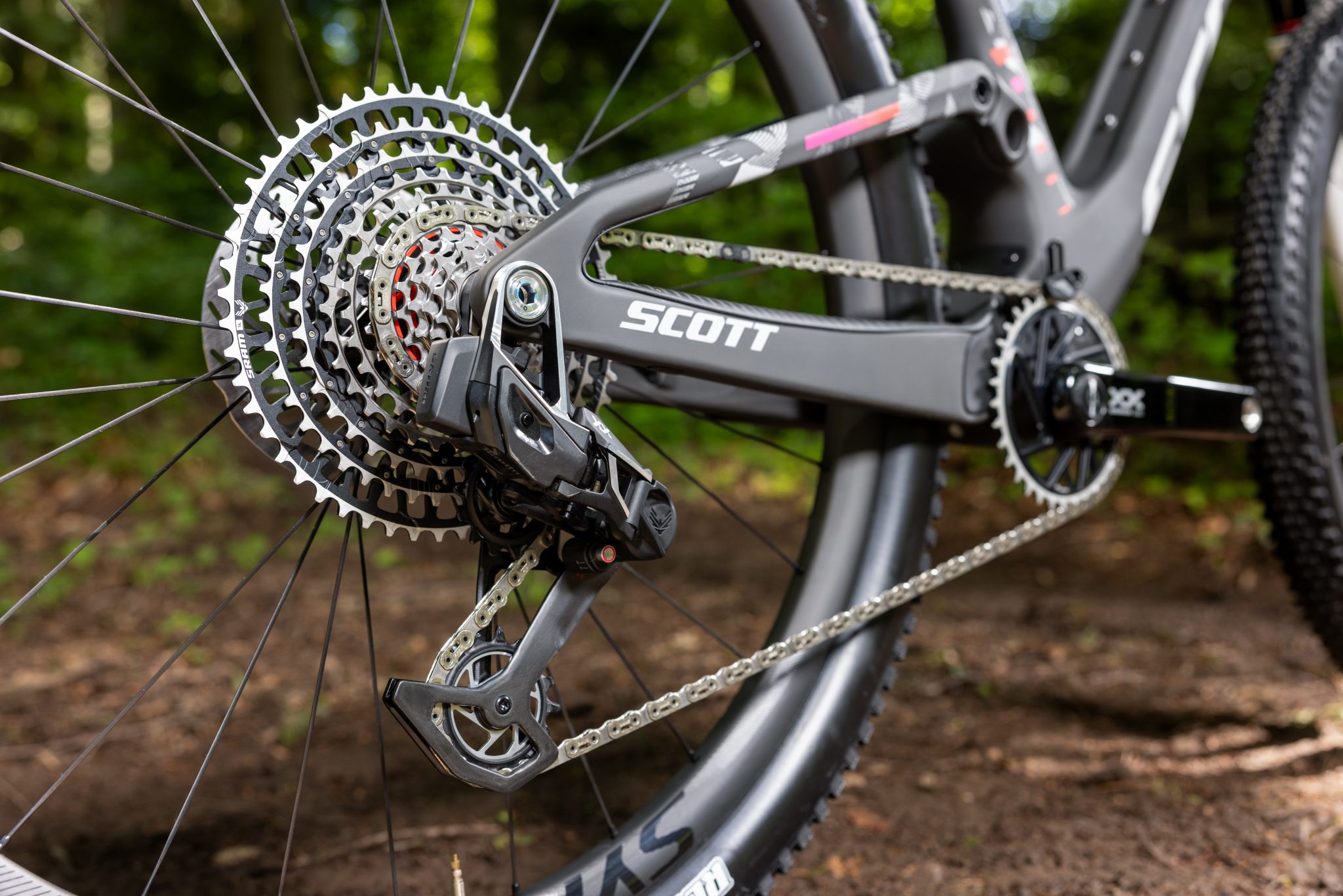 Scott's Spark RC race bike always had a remote lockout, but the latest ...