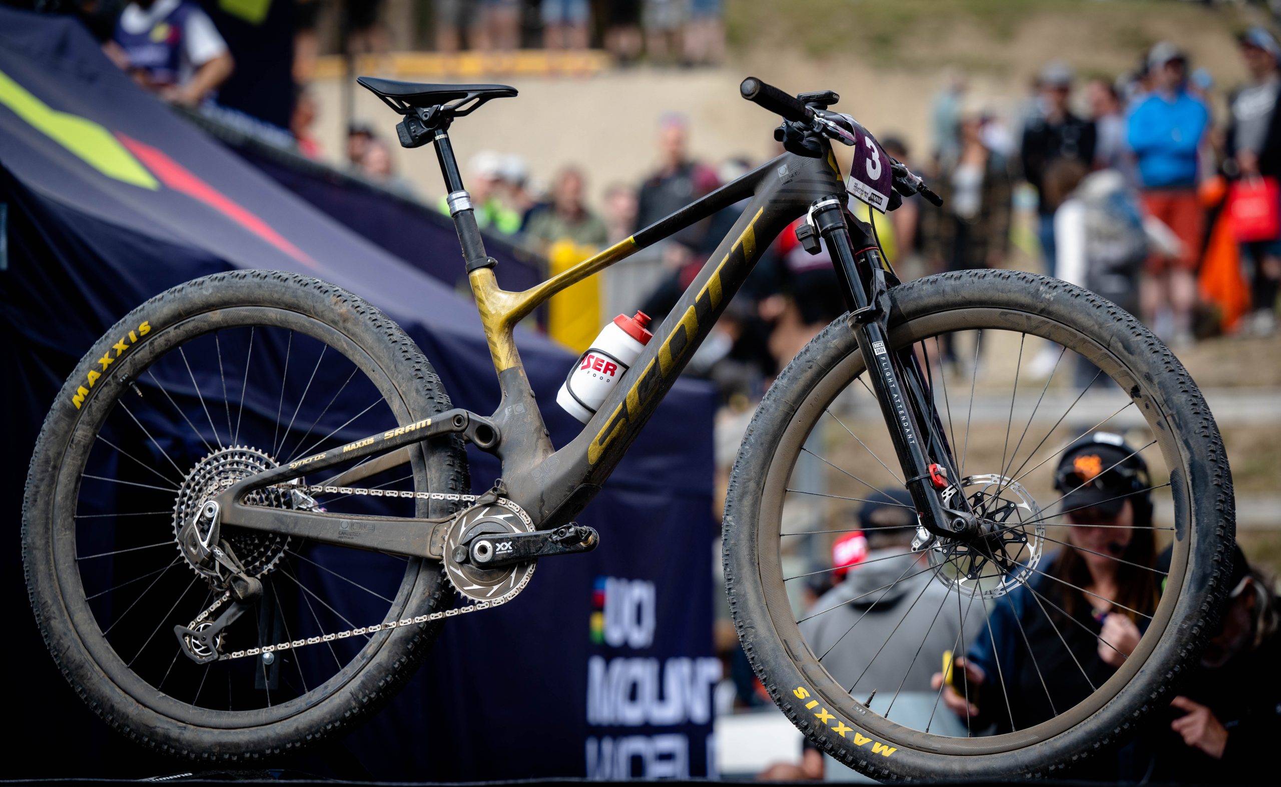 Scott's Spark RC race bike always had a remote lockout, but the latest ...