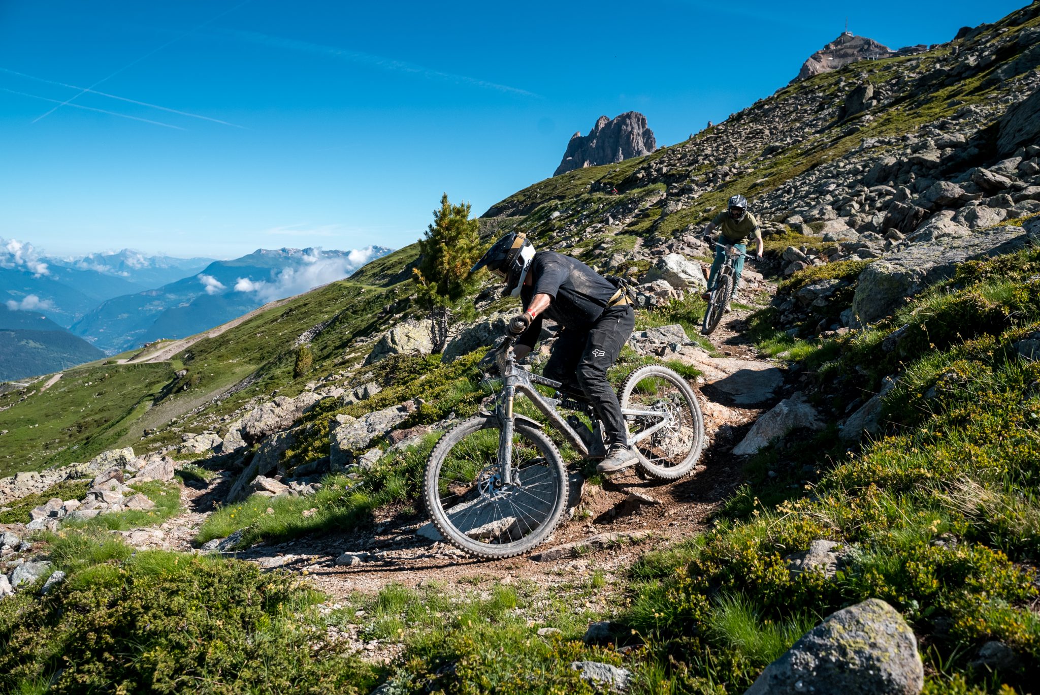 I love enduro racing, but competing with a mate at Enduro2 in the alps ...