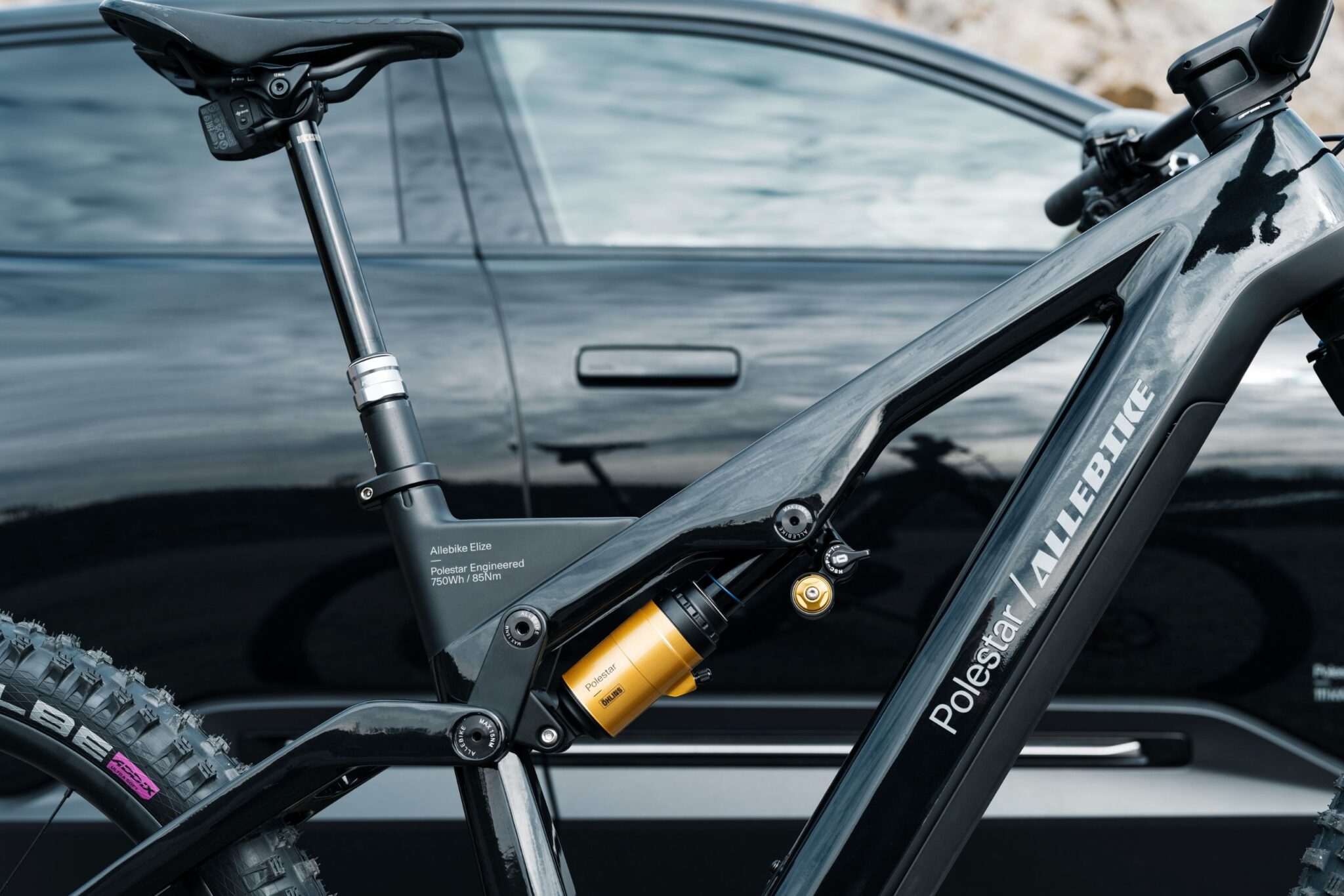 The Polestar e-bike is pure Scandi noir, with sexy gold Ohlins ...
