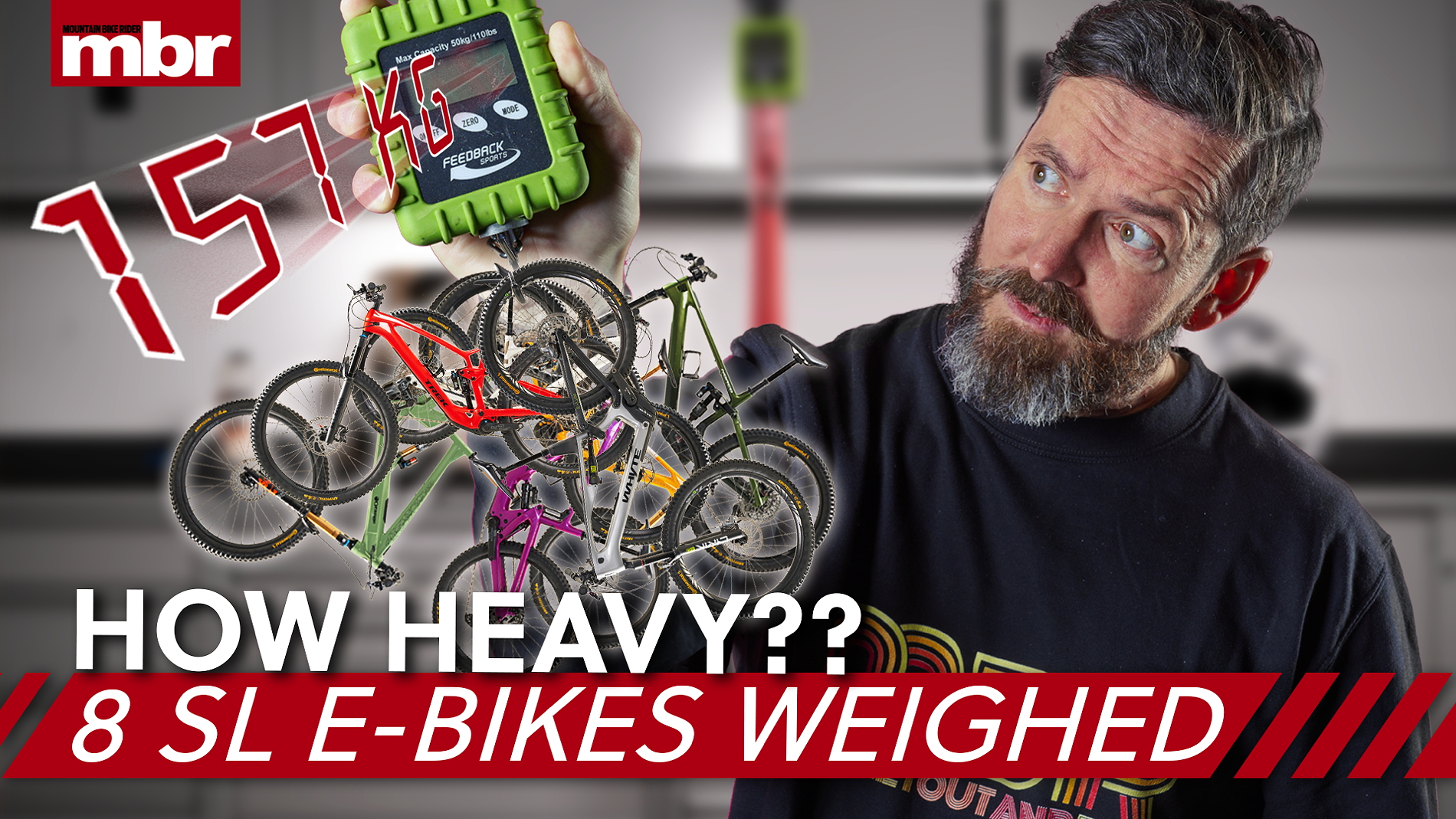 What do the hottest SL e-bikes really weigh? We put 8 of the best ...
