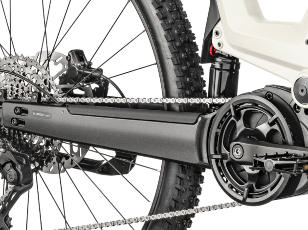 This Moustache e-bike frame is made from cast aluminium, is bolted ...