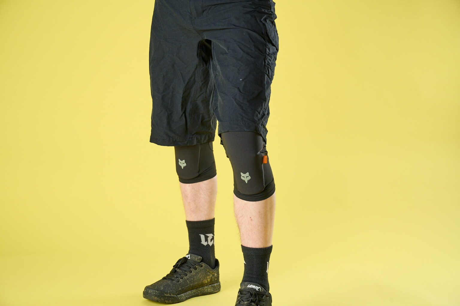 Fox's Enduro D30 pads haven't slipped down once in months of riding ...