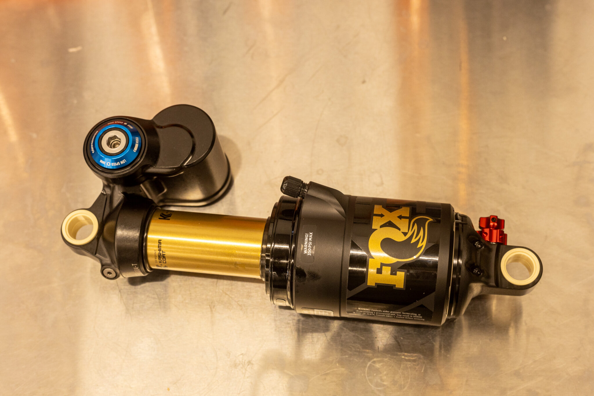 The new Fox Float X2 shock is no longer a twin-tube, but there's a good ...