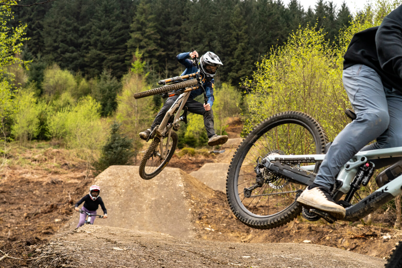 BikePark Wales revamps the popular A470 jump trail with a new ending ...