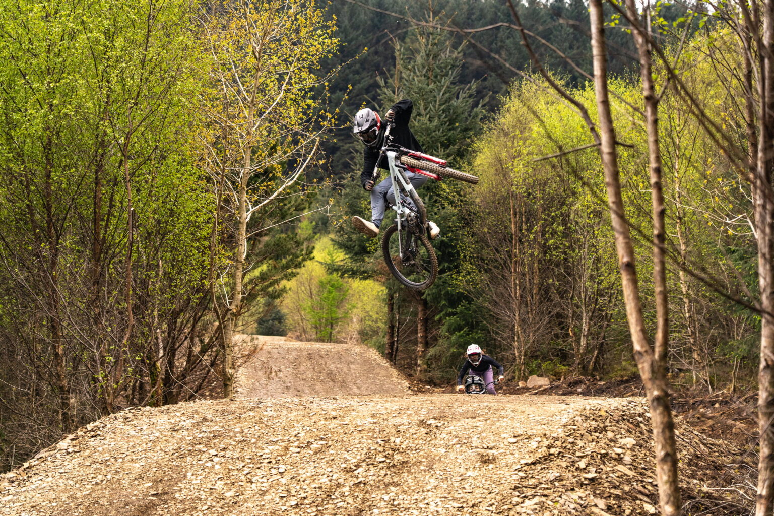 BikePark Wales revamps the popular A470 jump trail with a new ending ...