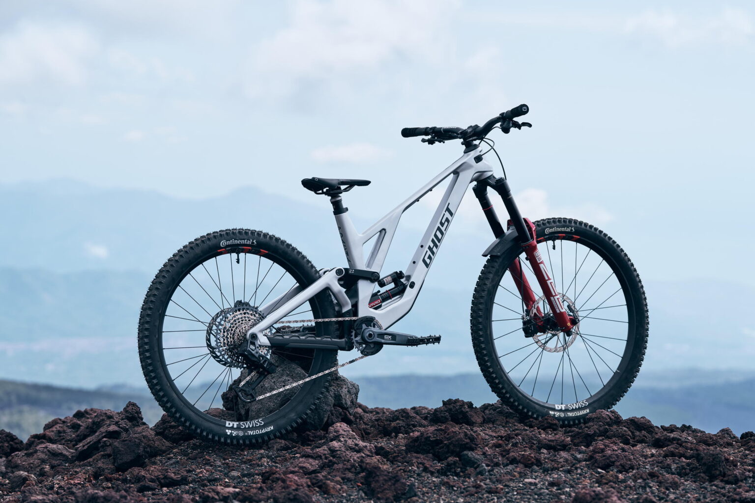 I rode down an active volcano to test the new Ghost Poacha freeride ...