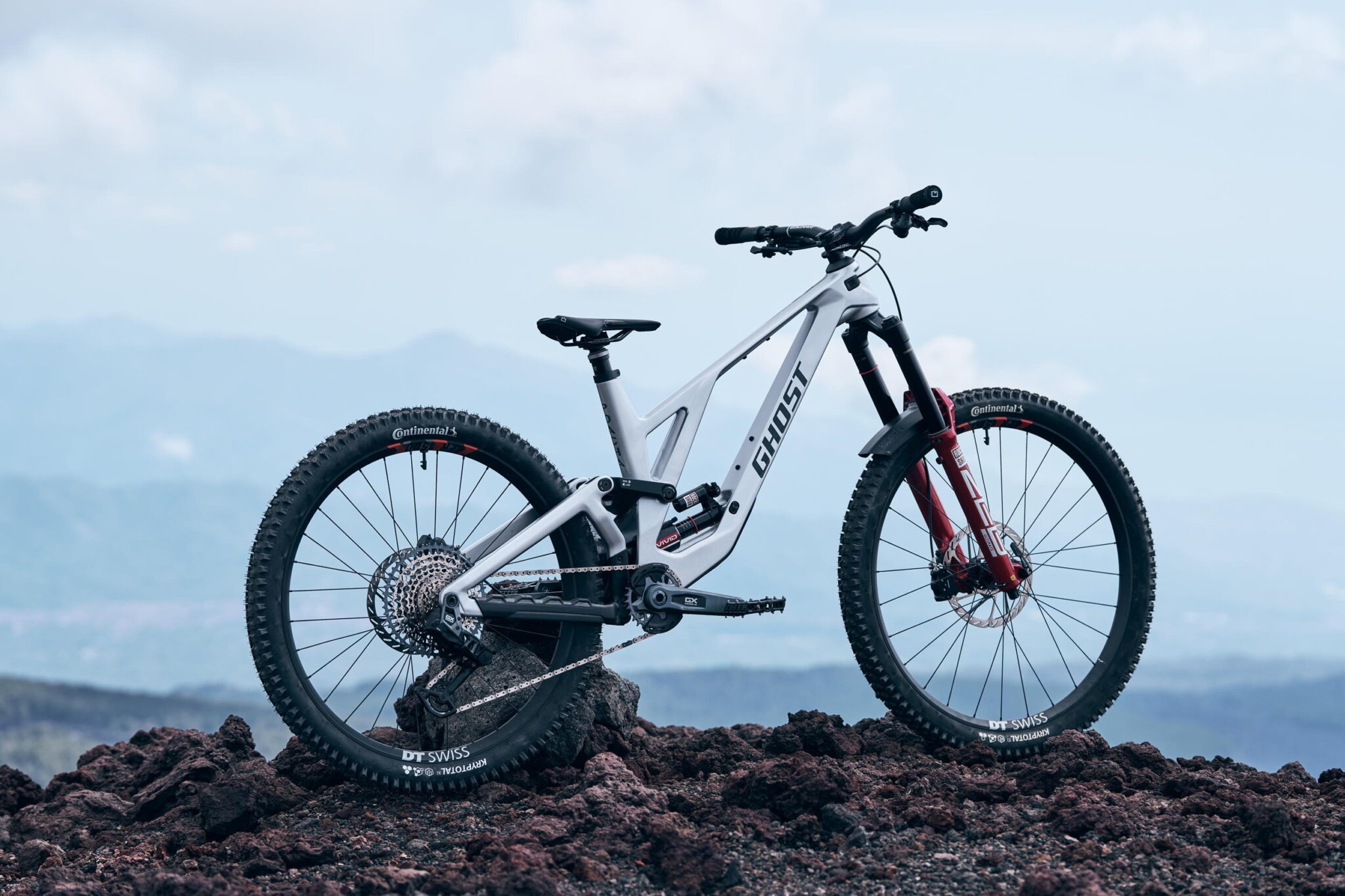 I rode down an active volcano to test the new Ghost Poacha freeride ...