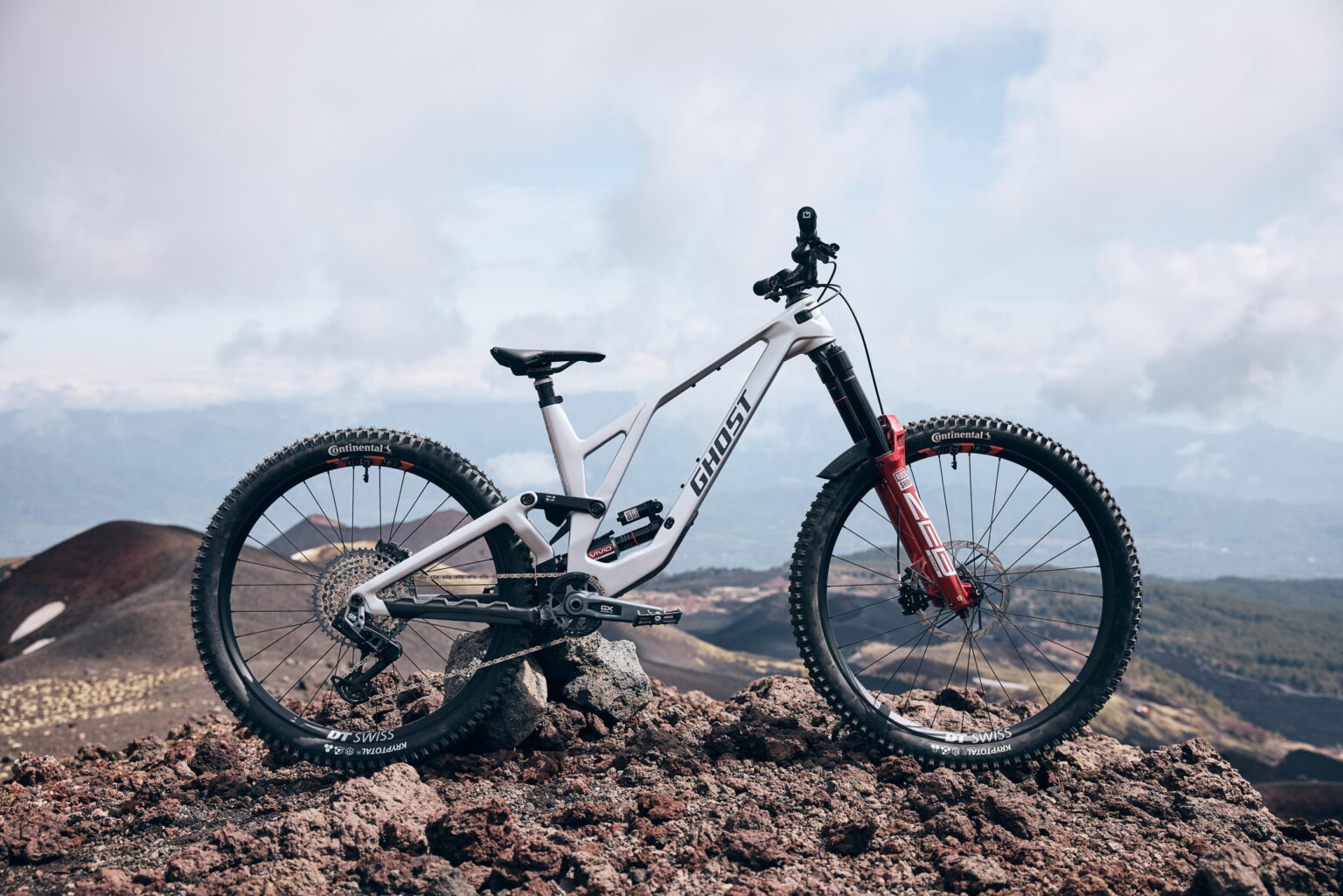 I rode down an active volcano to test the new Ghost Poacha freeride ...