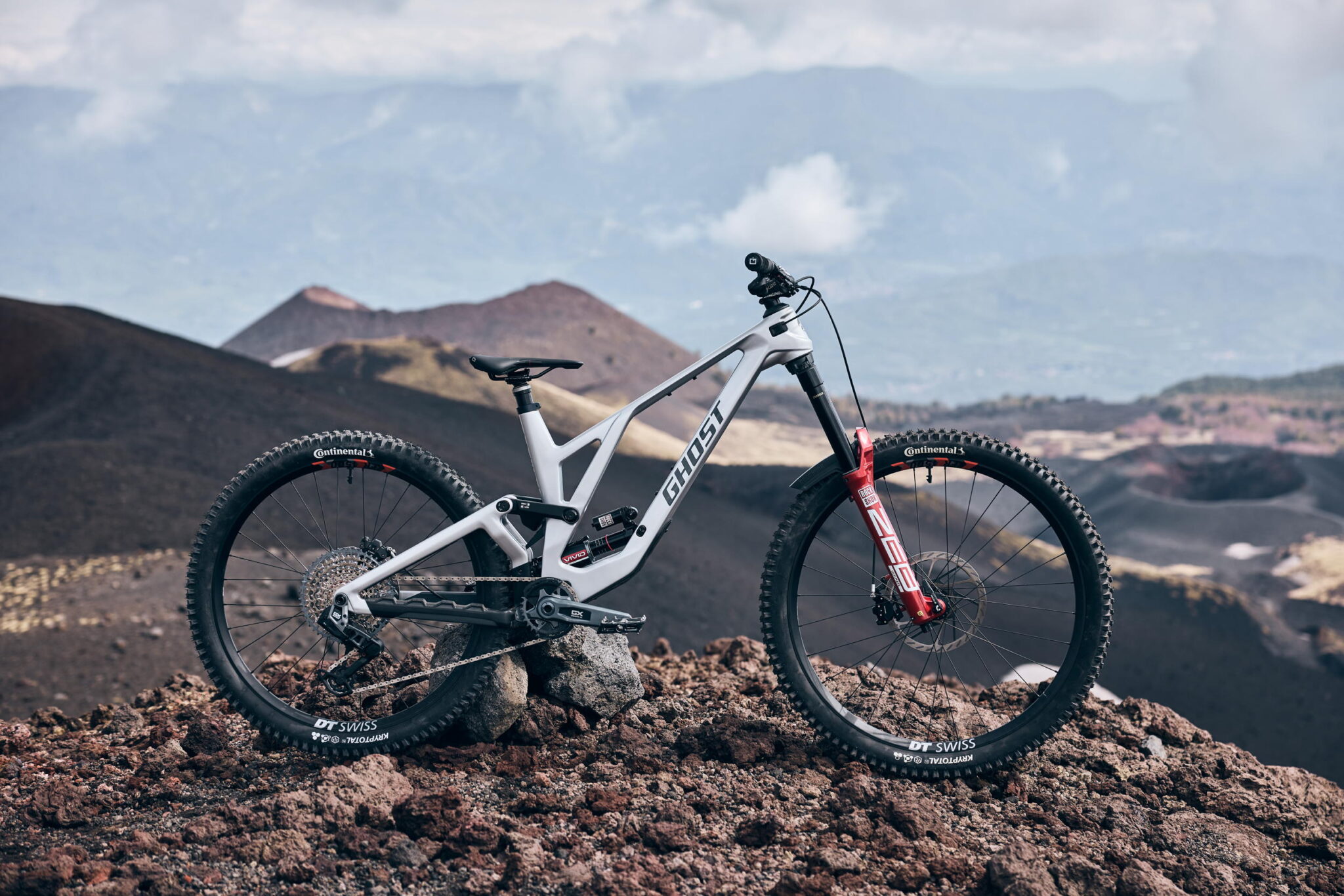 I rode down an active volcano to test the new Ghost Poacha freeride ...