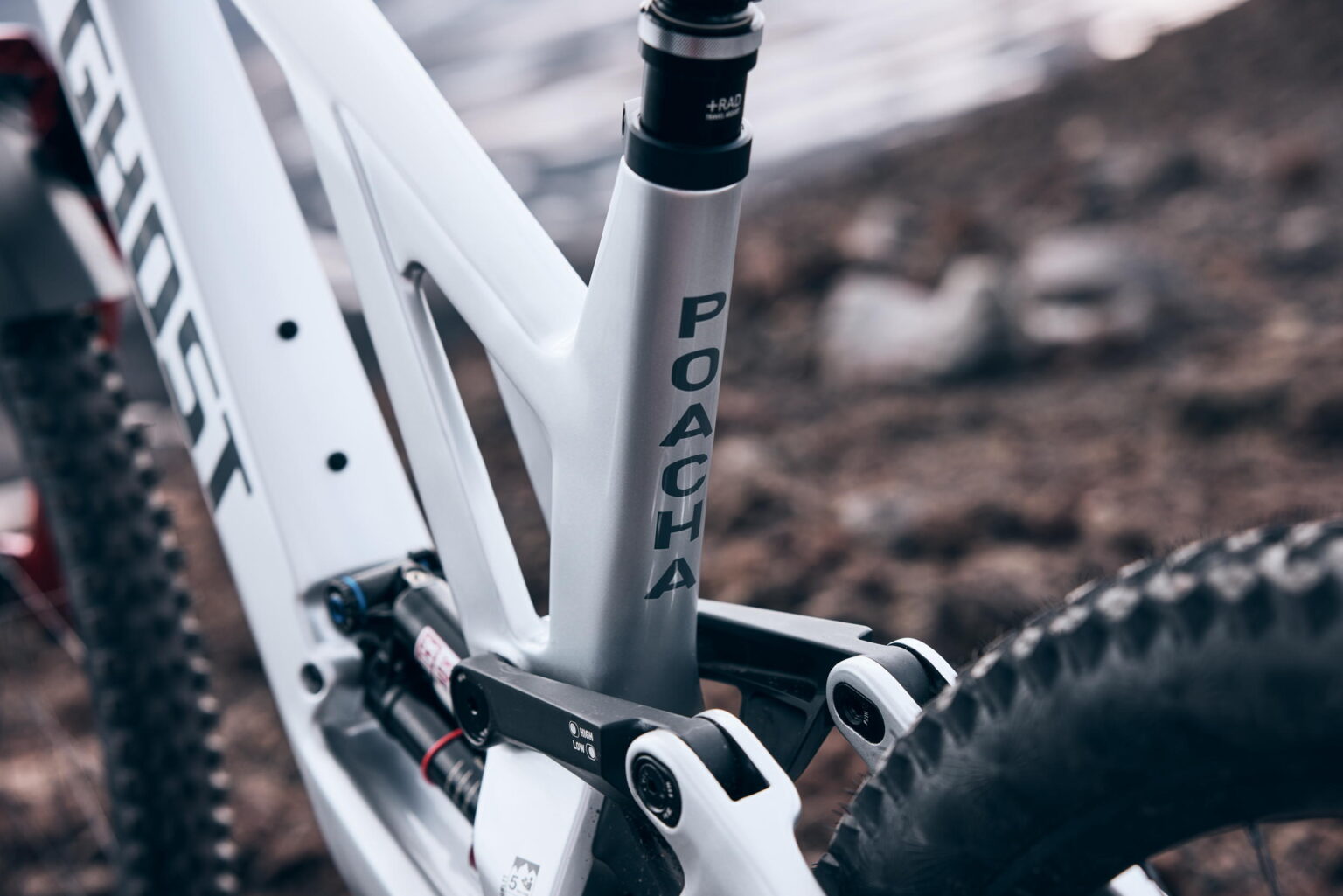 I rode down an active volcano to test the new Ghost Poacha freeride ...