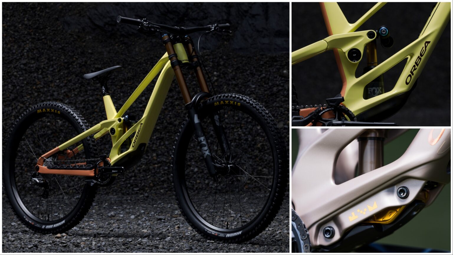 Orbea’s new Rallon downhill bike is totally unique: add weights to tune the ride, choose from ...