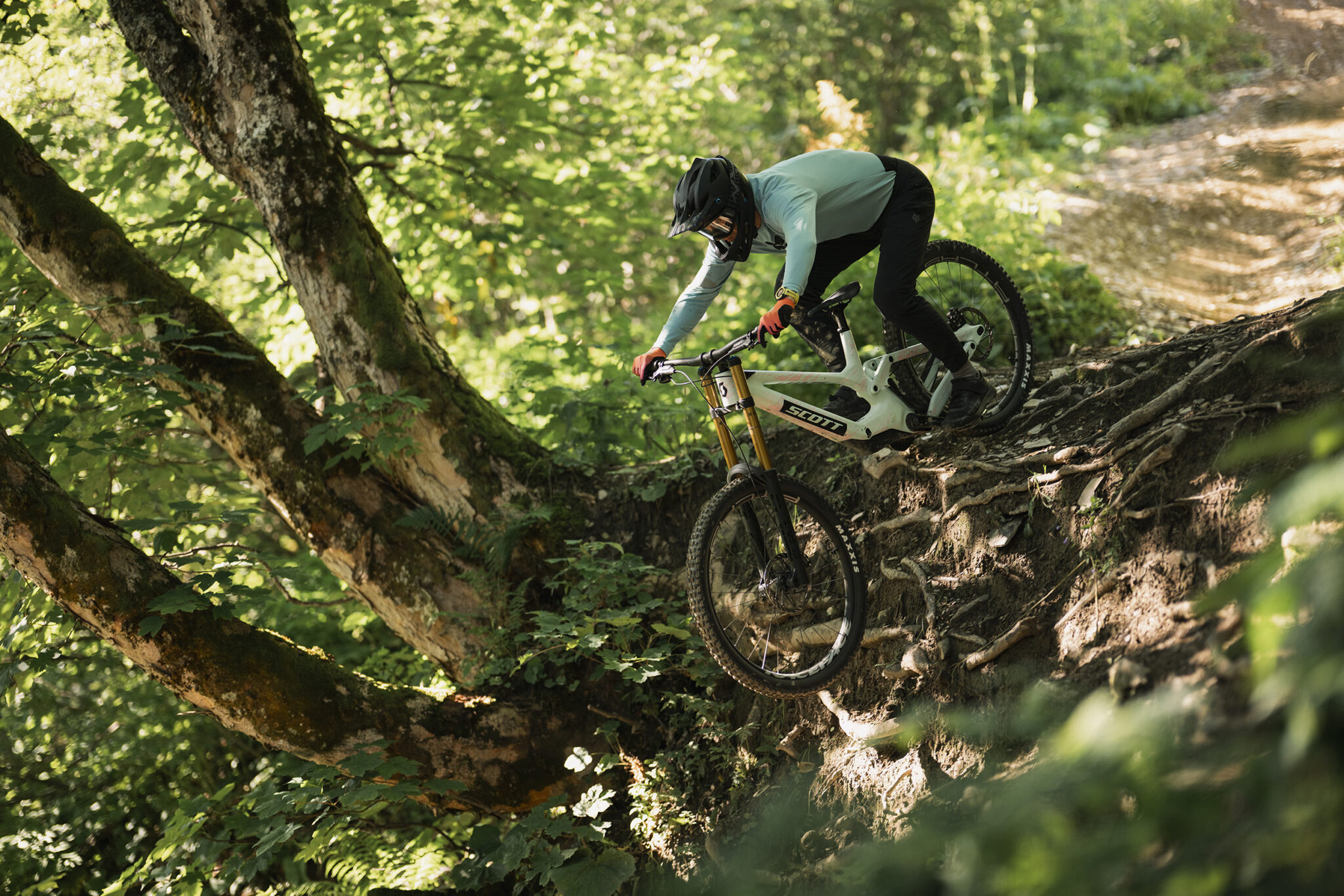 The new Scott Gambler has a 6-bar linkage, hides its shock inside the ...