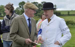 Great friends — former huntsman of the Fernie, Bruce Durno, catches up ...