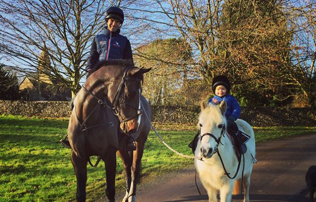 William Fox-Pitt, Laura Tomlinson and Harry Meade: riders' tiny tots in ...