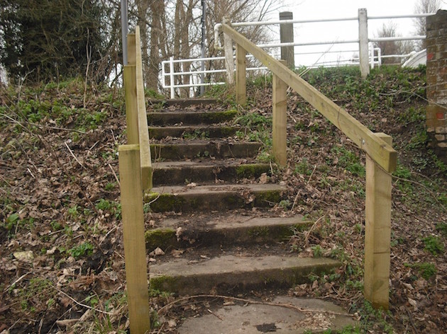 Special £22,000 stairs open up route for riders - Horse & Hound
