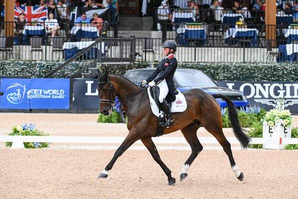 WEG eventing dressage: Ros Canter in individual bronze and GB in silver