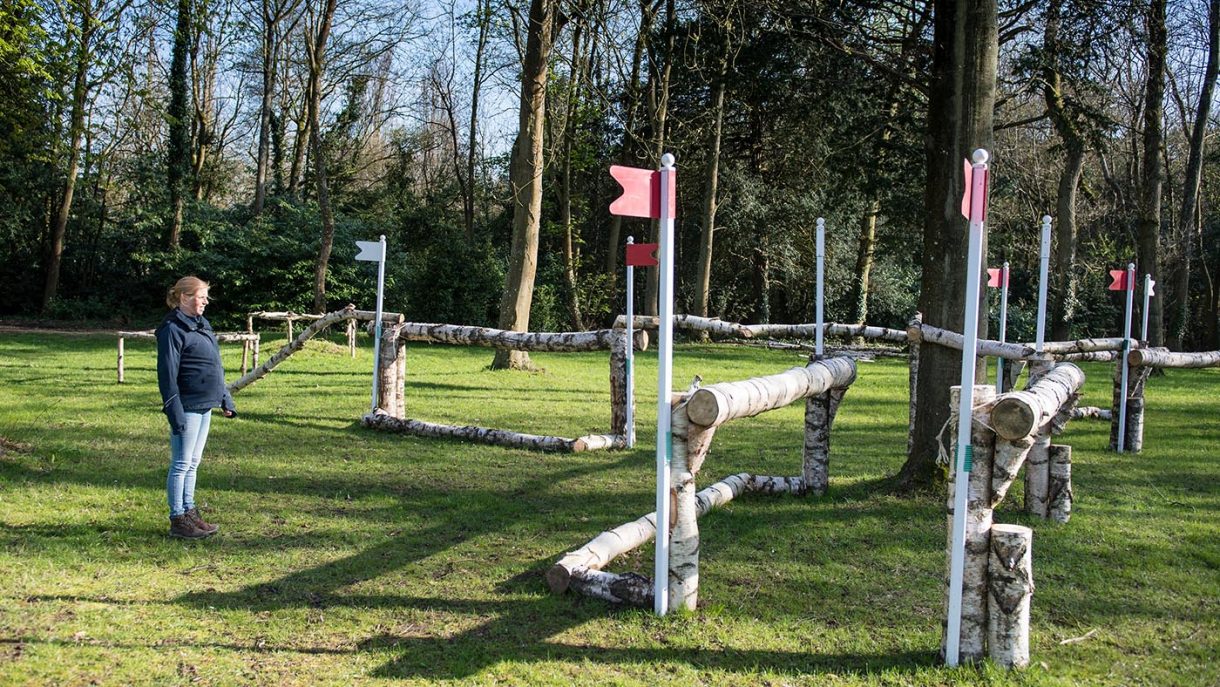 *Exclusive* Ros Canter walks Badminton Horse Trials cross-country course