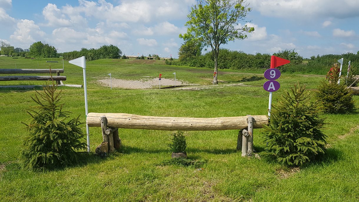 Walk the DriRug 70cm H&H Festival of Eventing cross-country course ...