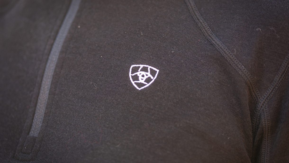 Ariat Cadence wool ¼ zip base layer review | Horse & Hound