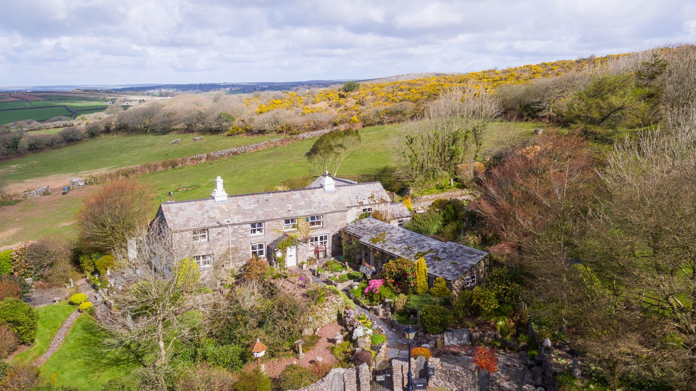 Imagine the hacking: a pretty cottage set in scenic coastal countryside ...